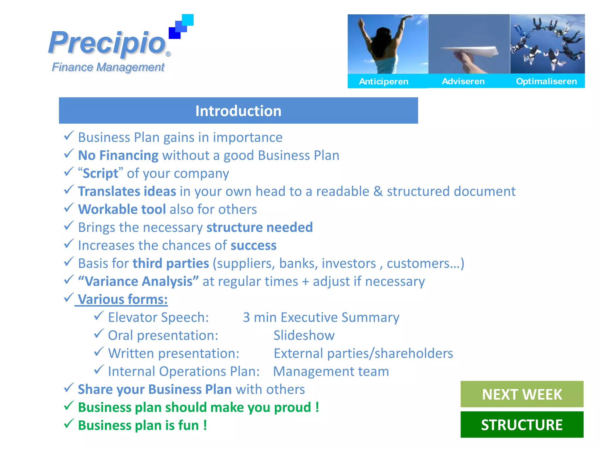 Business Plan: Introduction | PPT