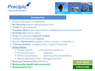 Business Plan: Introduction | PPT