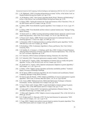 Multi-Population Methods with Adaptive Mutation for Multi-Modal Optimization Problems | PDF ...