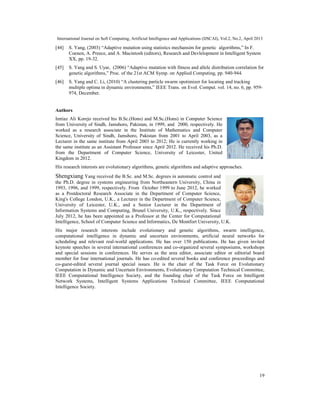 Multi-Population Methods with Adaptive Mutation for Multi-Modal Optimization Problems | PDF ...