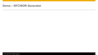 W8/WP8 App Dev for SAP, Part 1A: Service Development with NetWeaver Gateway Service Builder | PPTX