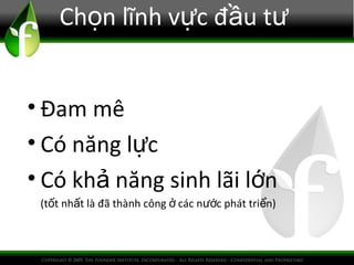 Vision Values - Nguyễn Ngọc Điệp (CEO Vật Giá) | PPT