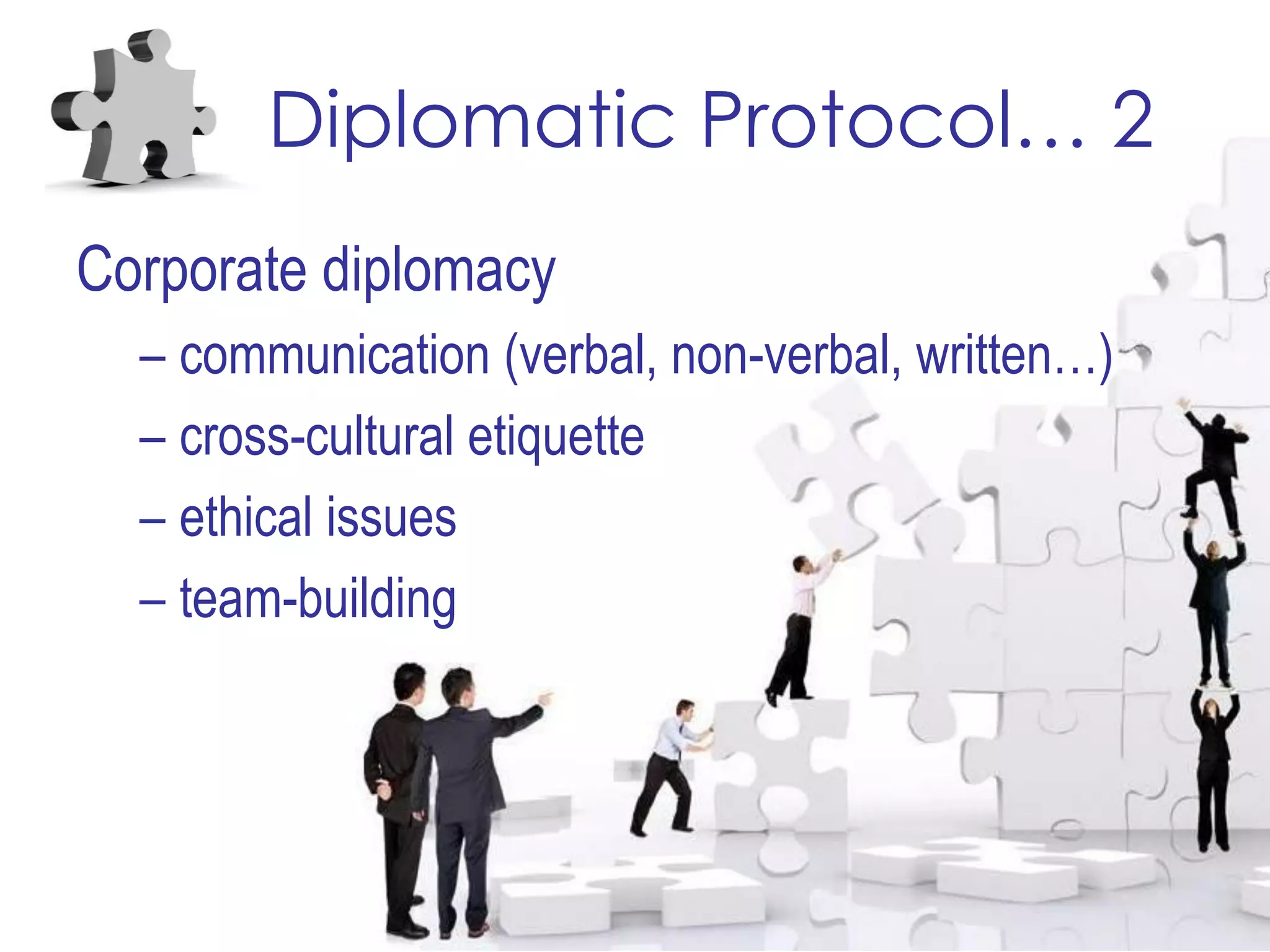 What is diplomatic protocol? | PDF