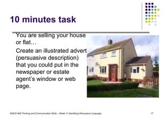 1.identifying persuasive language | PPT