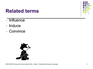 1.identifying persuasive language | PPT