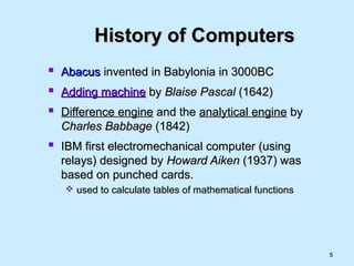 1. computers introduction | PPT