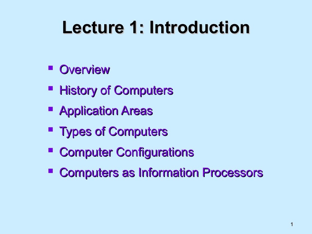 1 Computers Introduction 0876