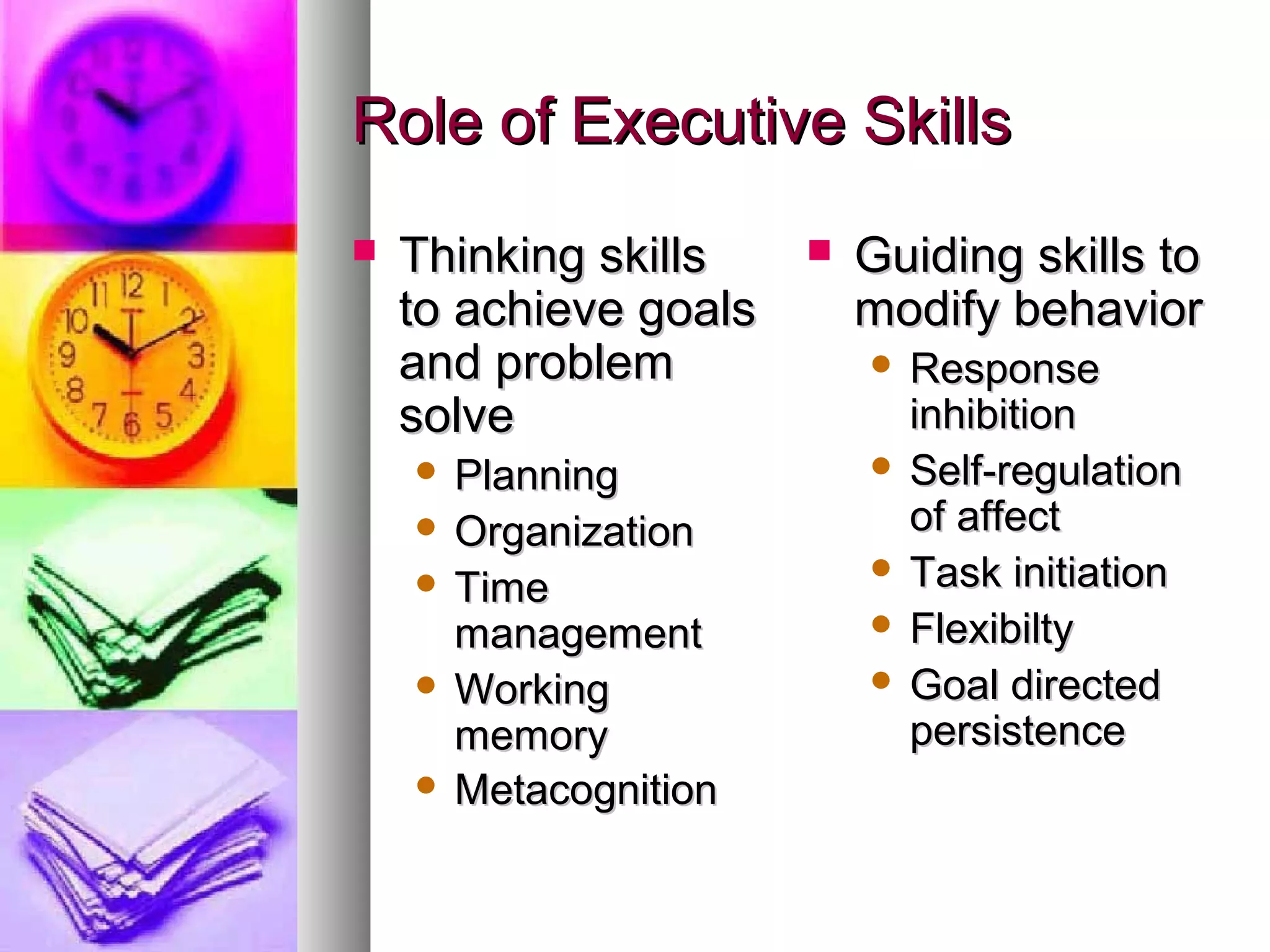 Executive Skills | PPT