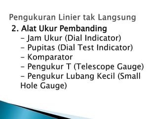 1.penggunaan dan pemeliharaan alat ukur | PPTX