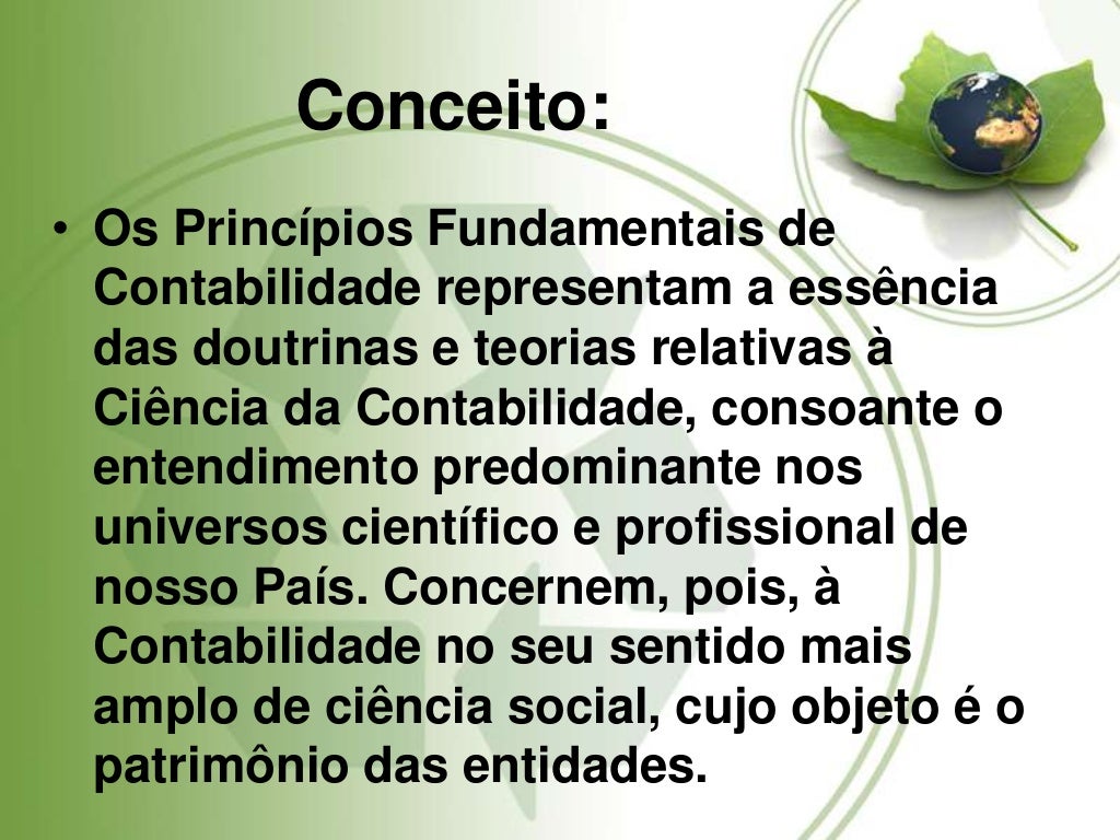 Principios Da Contabilidade Continuidade - BRAINCP