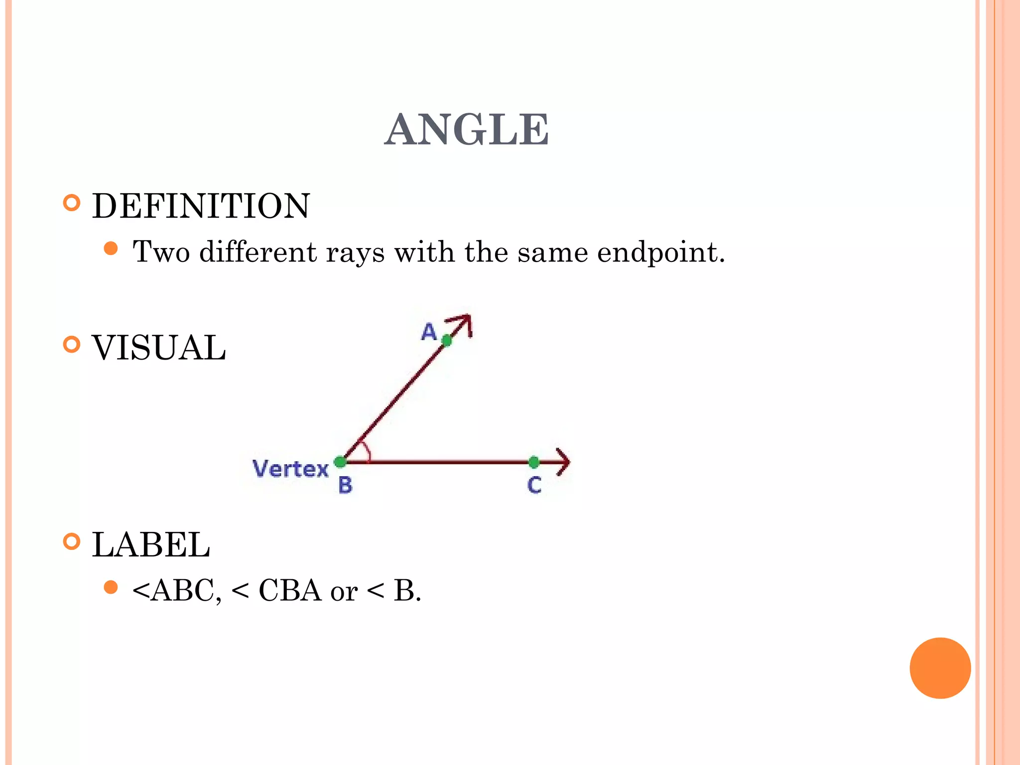1.4 measure and classify angles | PPT 1.4 measure and classify angles | PPT
