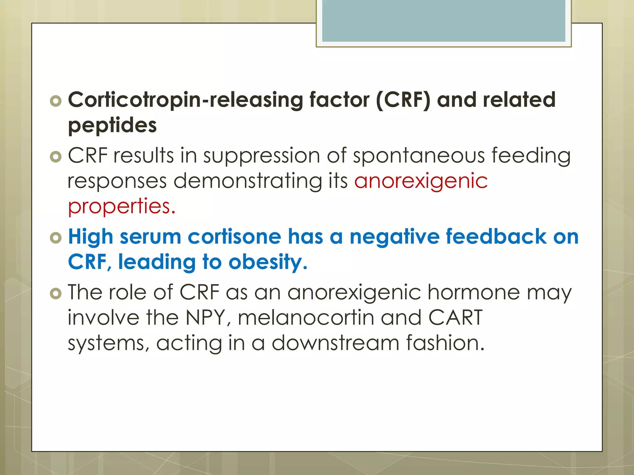 Appetite regulation | PPTX