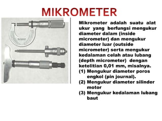 macam –macam alat ukur | PPTX