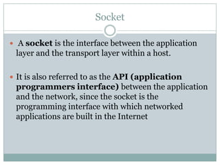application layer protocols | PPTX