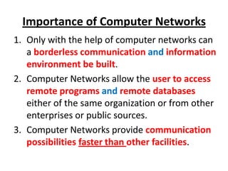computer networks | PPT