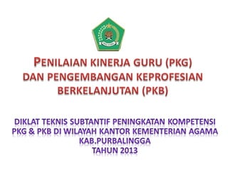 PKG dan PKB | PPT
