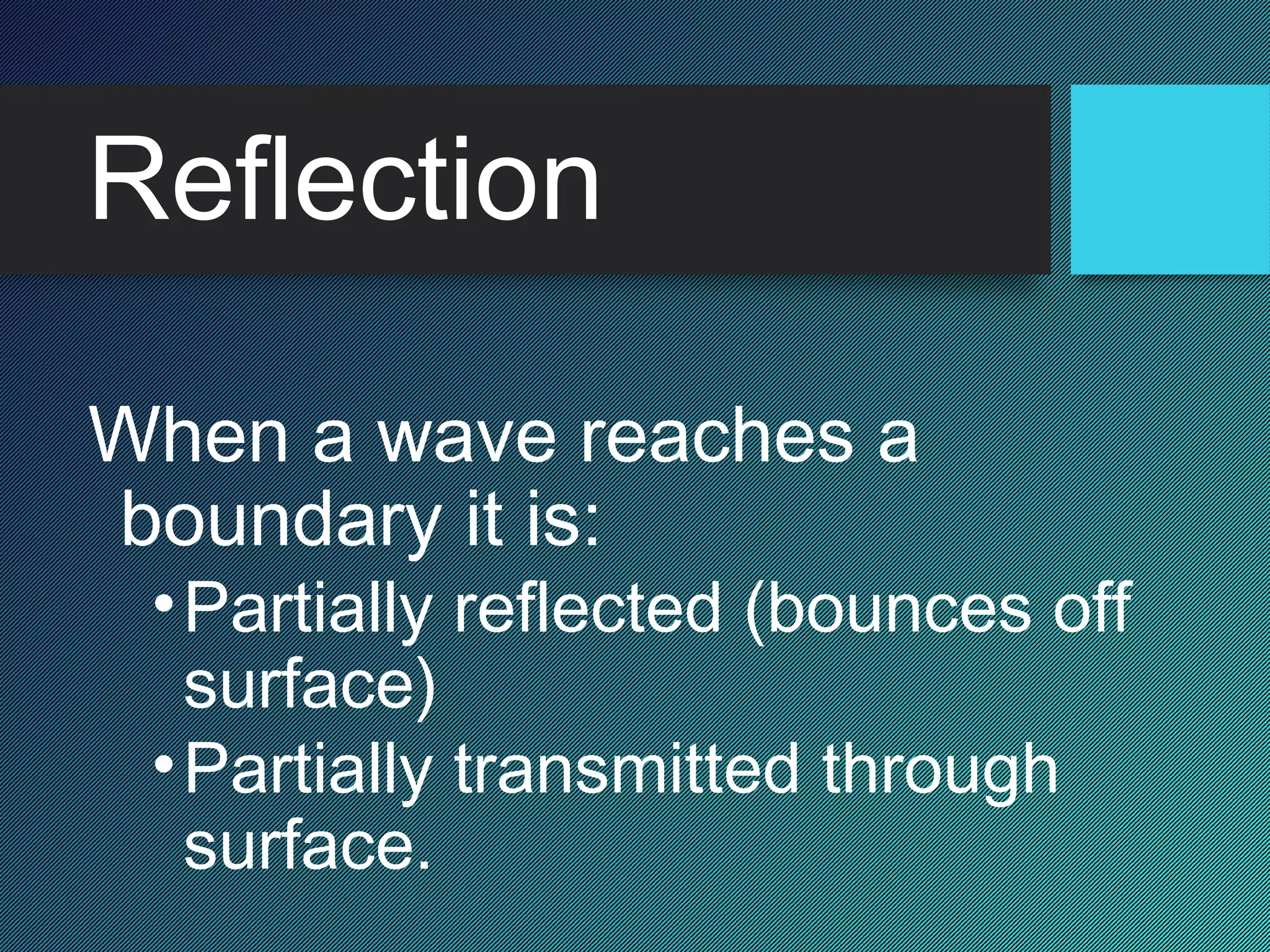1.2 reflection of waves | PPT