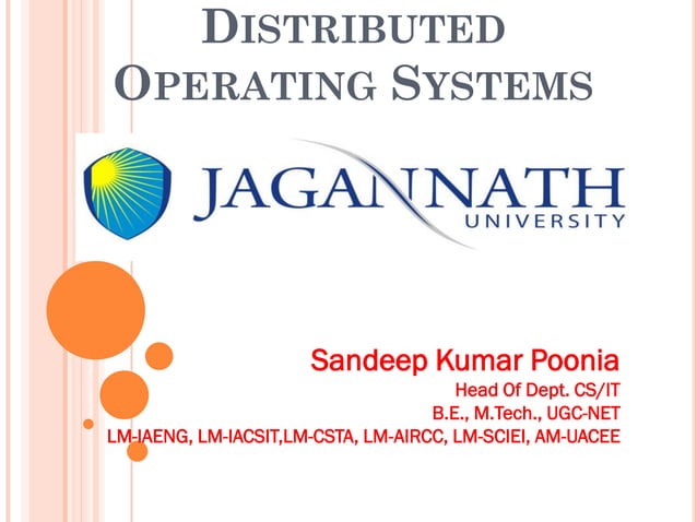 Distributed Operating System_1 | PDF