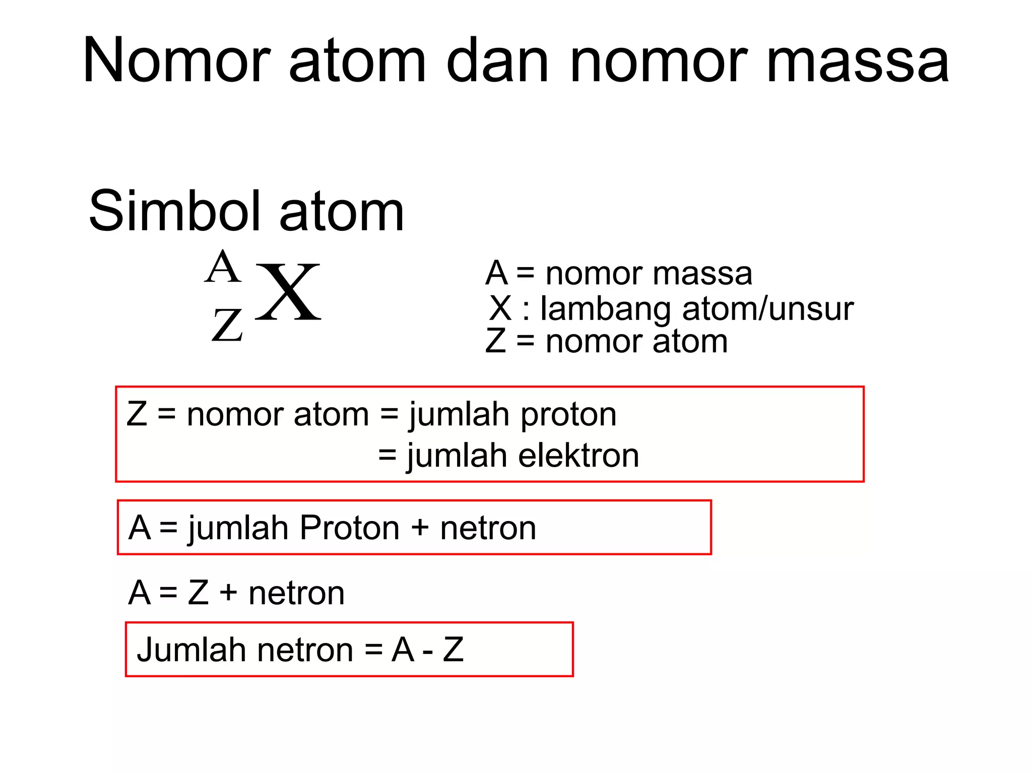 1. struktur atom kelas x | PPTX