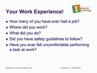 1.job safety skills | PPTX