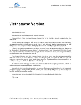 1. email template (doc version) | PDF