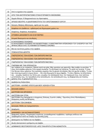 Τίτλοι στο πεδίο «Ανθρωπιστικές και Κοινωνικές Επιστήμες» Ερευνητικών ...