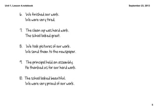 1.4 Compound Sentences | PPT