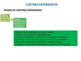 Conceptual Framework of Costing Exercises | PPTX | Political Issues ...