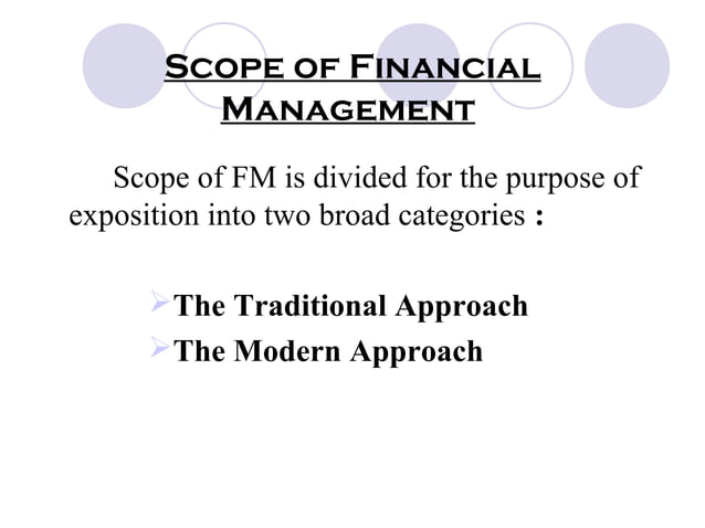 OBJECTIVES OF FINANCIAL MANAGEMENT | PPT
