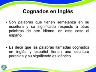 1.8 y 1.9 cognados y técnicas | PDF