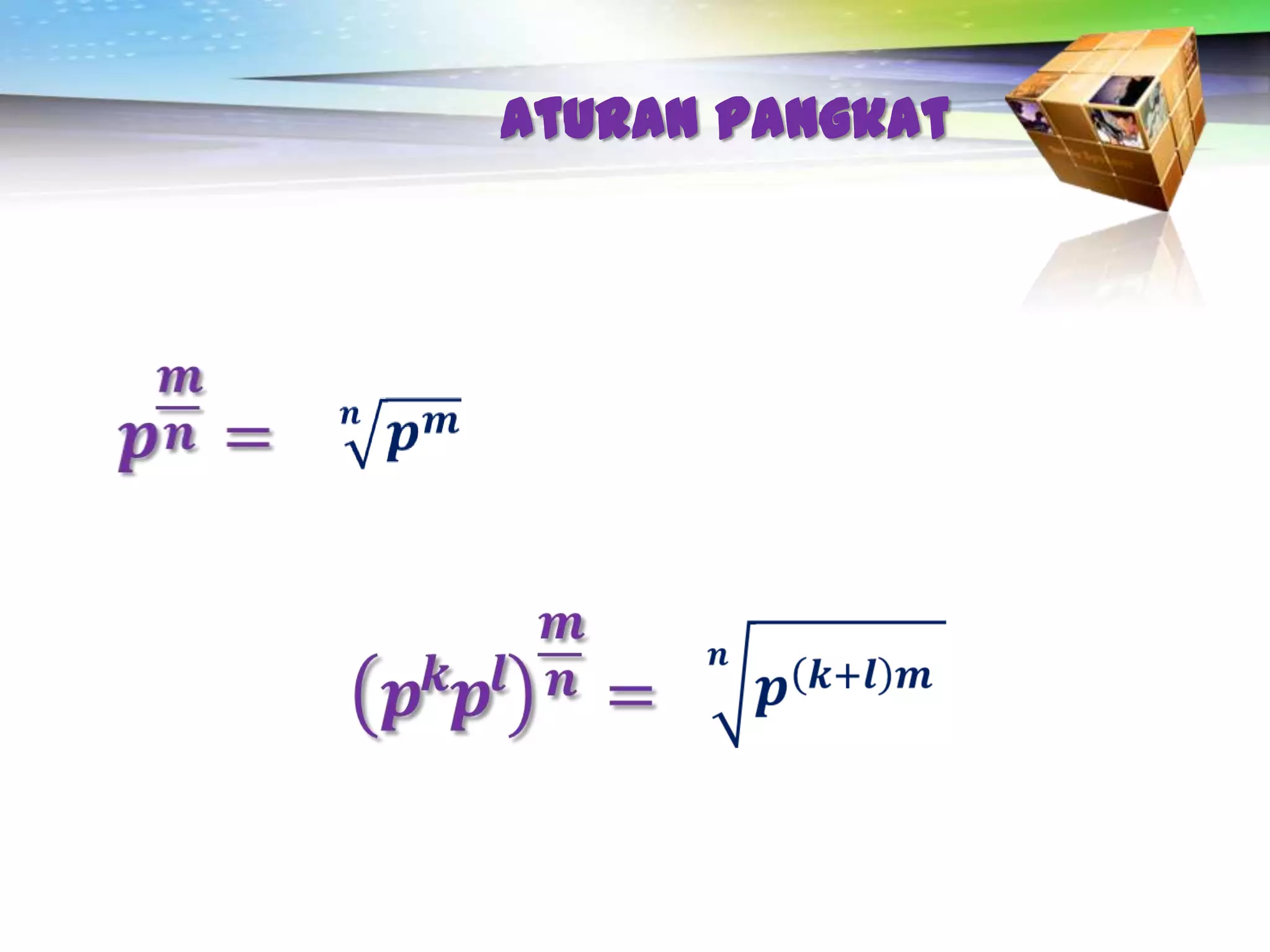 Aturan pangkat | PPT