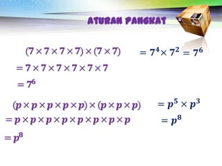 Aturan pangkat | PPT