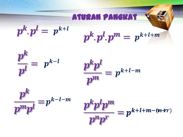 Aturan pangkat | PPT