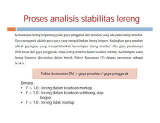 1.geoteknik tambang | PDF