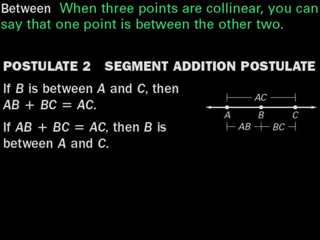 1.2 use segments and congruence | PPTX | Physics | Science
