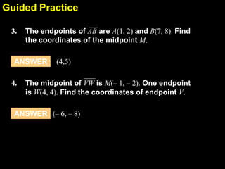 1.3 use midpoint and distance formulas | PPTX | Skateboarding | Extreme ...