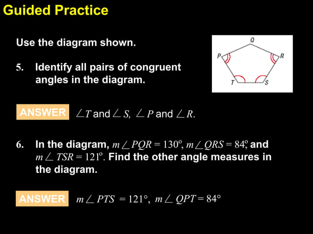1.4 measure and classify angles | PPT