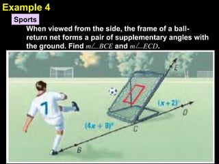 Supplementary Angles In Football