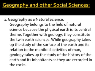 1. geography and natural resources | PPTX