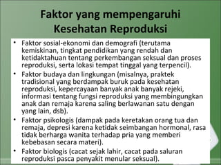 1. konsep kesehatan reproduksi | PPT