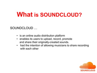 사운드클라우드 분석 | PPT