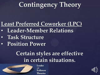 1. Contingency Theory | PPTX