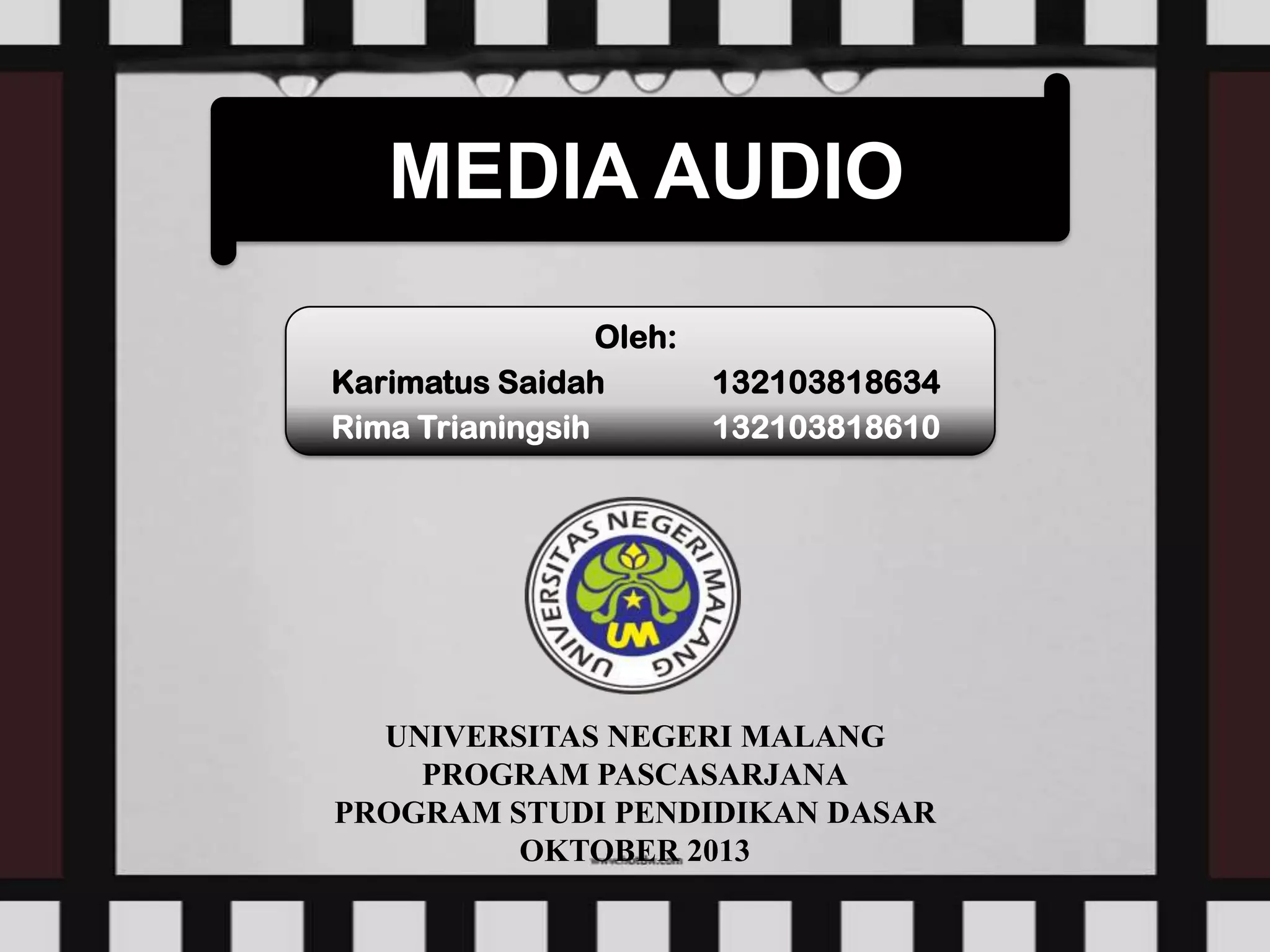 AUDIO MEDIA | PPT