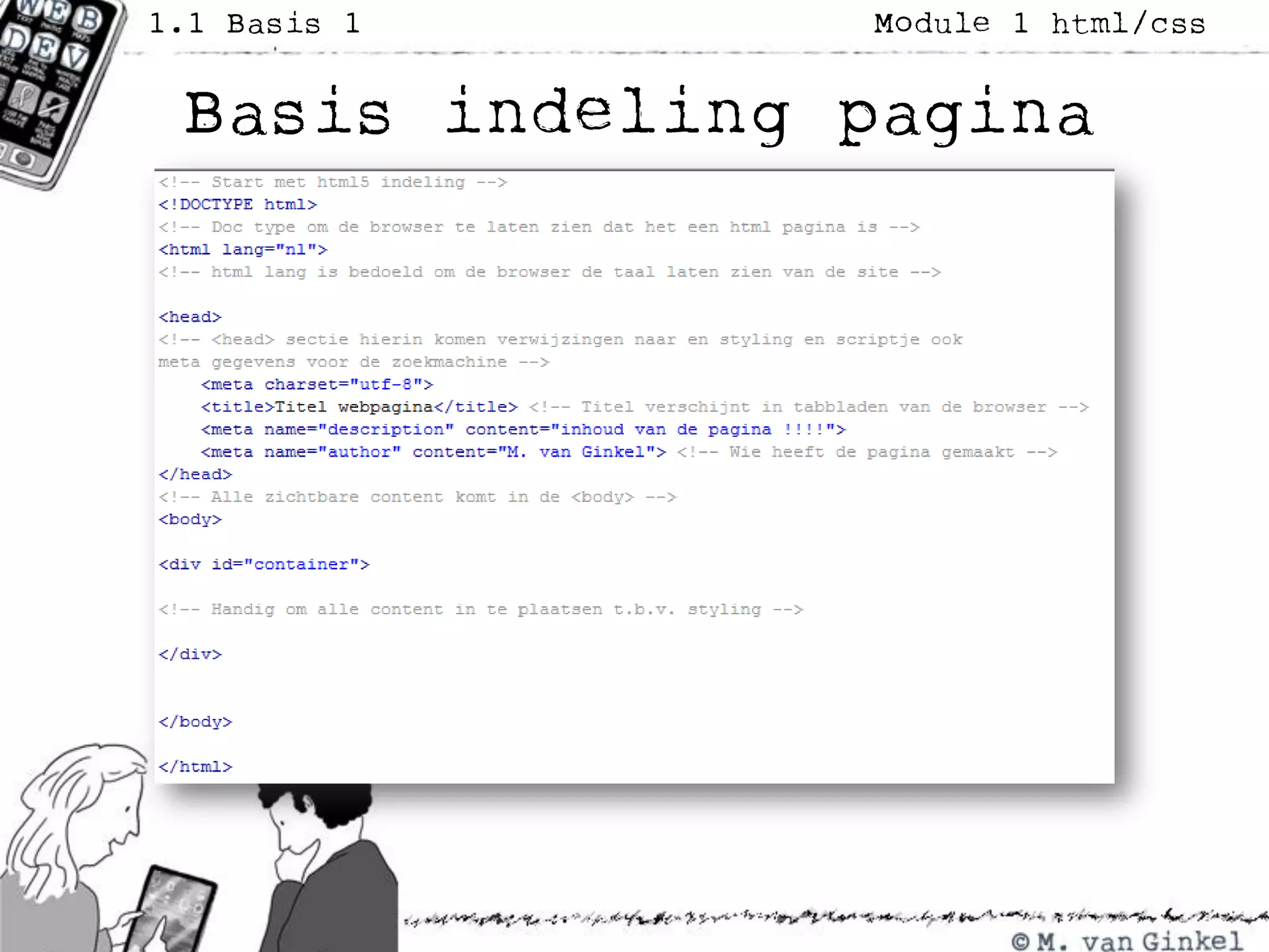 HTML module 1 1.8 terugblik | PDF