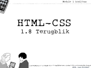 HTML module 1 1.8 terugblik | PPT