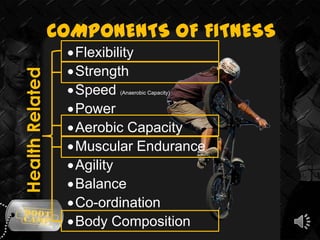 1. components of fitness | PPTX
