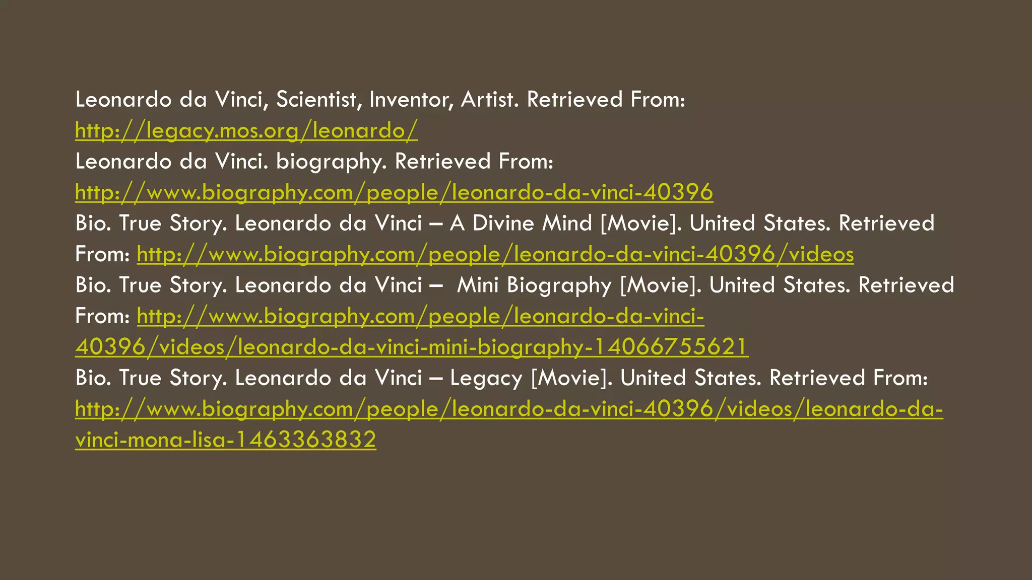 Leonardo da Vinci | PDF