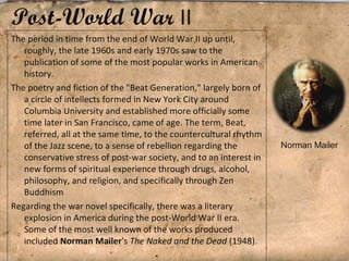 History of American Literature | PPT