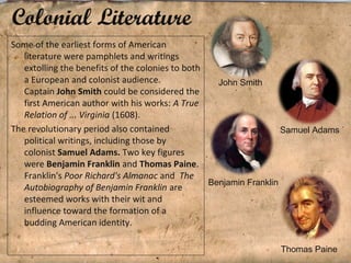 History of American Literature | PPT