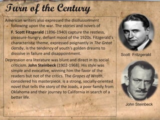 History of American Literature | PPT